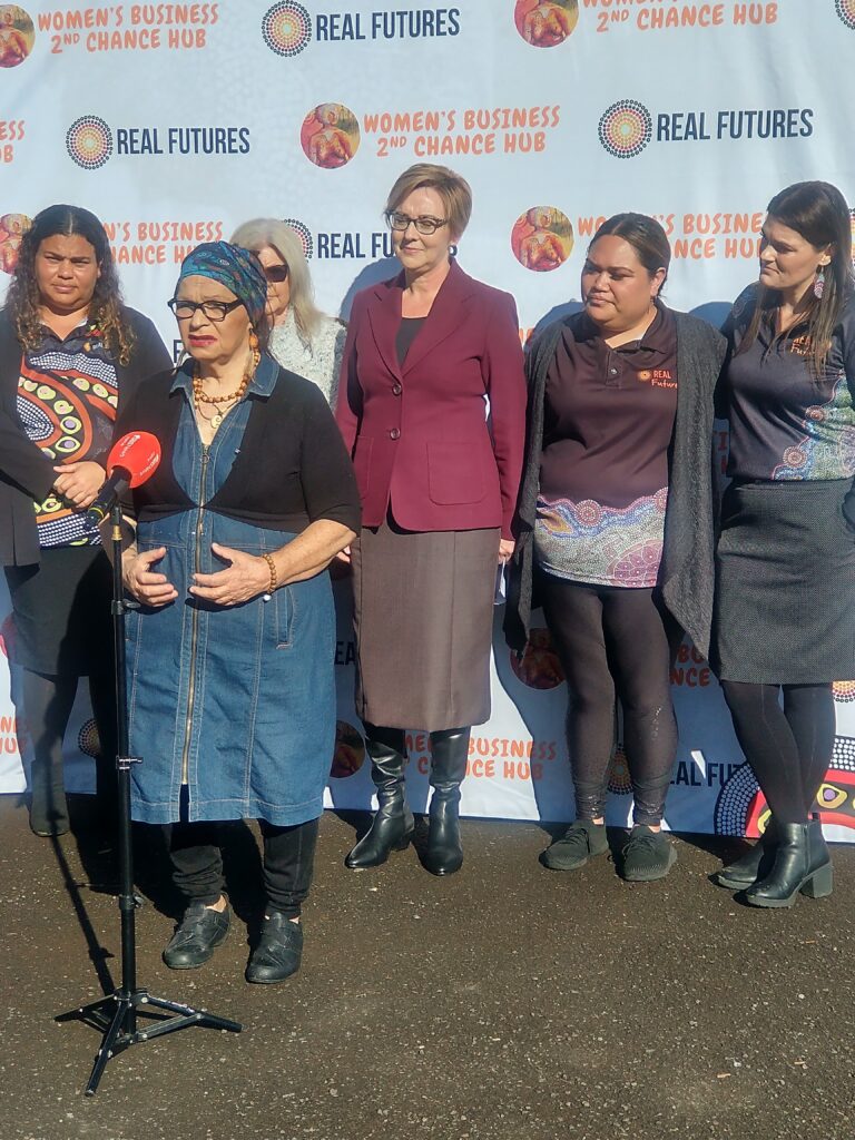Hon Jodie Harrison MP Presents $250,000 to Real Futures WB2C Program